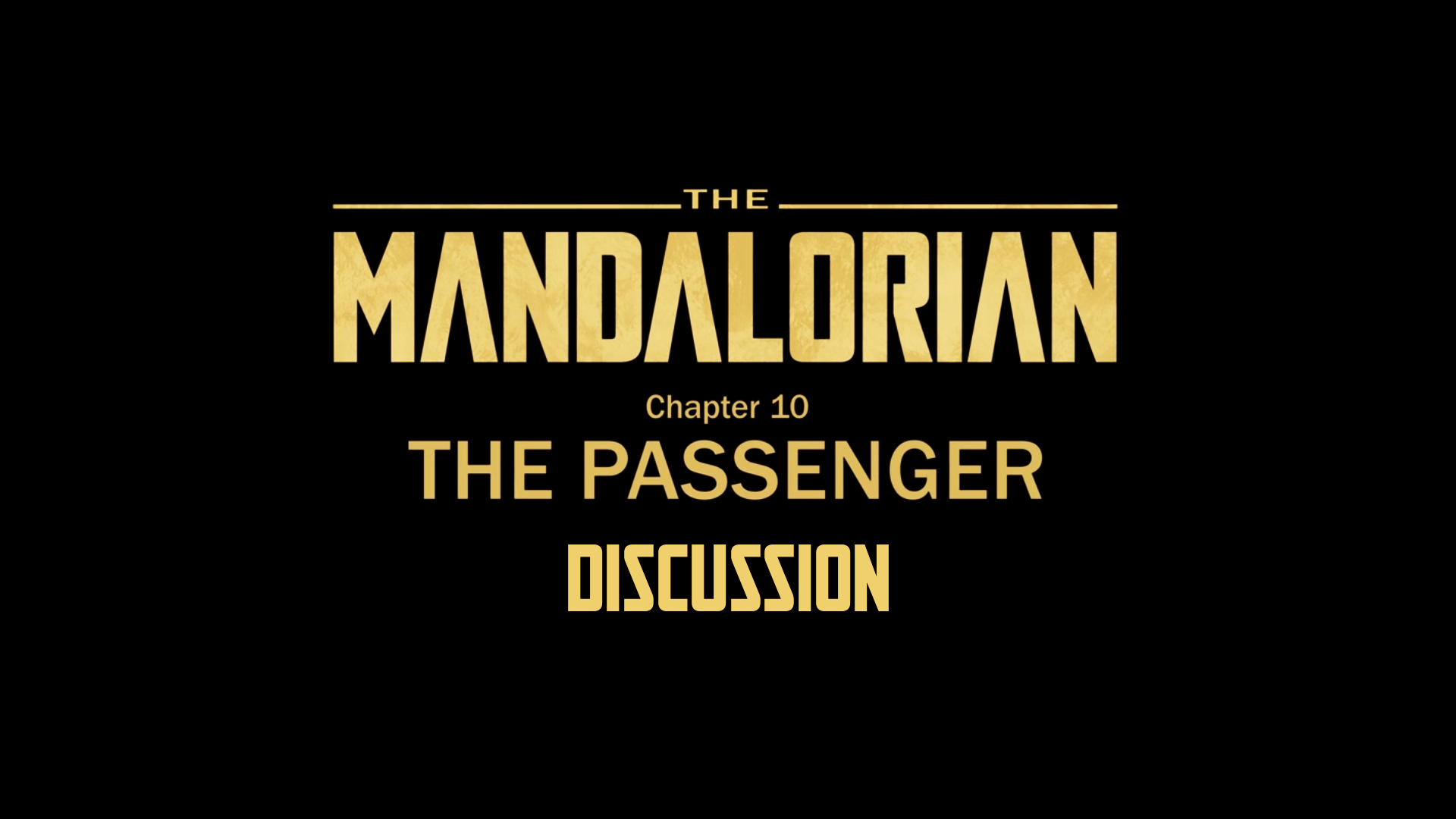 The Mandalorian Chapter 10: The Passenger – The Voice of the Force Podcast